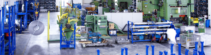 Fertigung von Stanzteilen, Biegeteilen und Tiefziehteilen